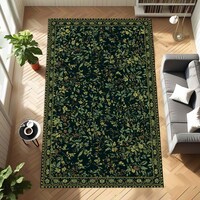 Green Trees Kitchen Rug, Nature Inspired Floor Mat, Forest Aesthetic ...