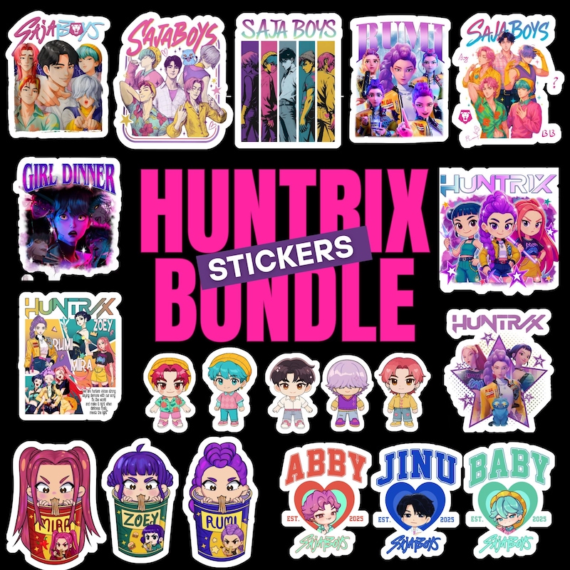Huntrix Sticker - Etsy
