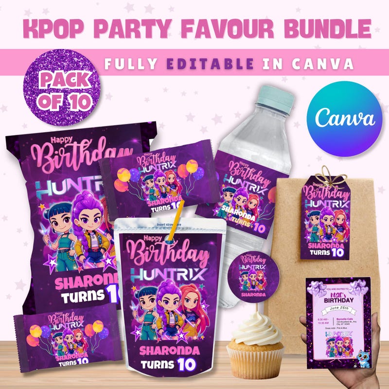 Kpop Book Bag Set - Etsy