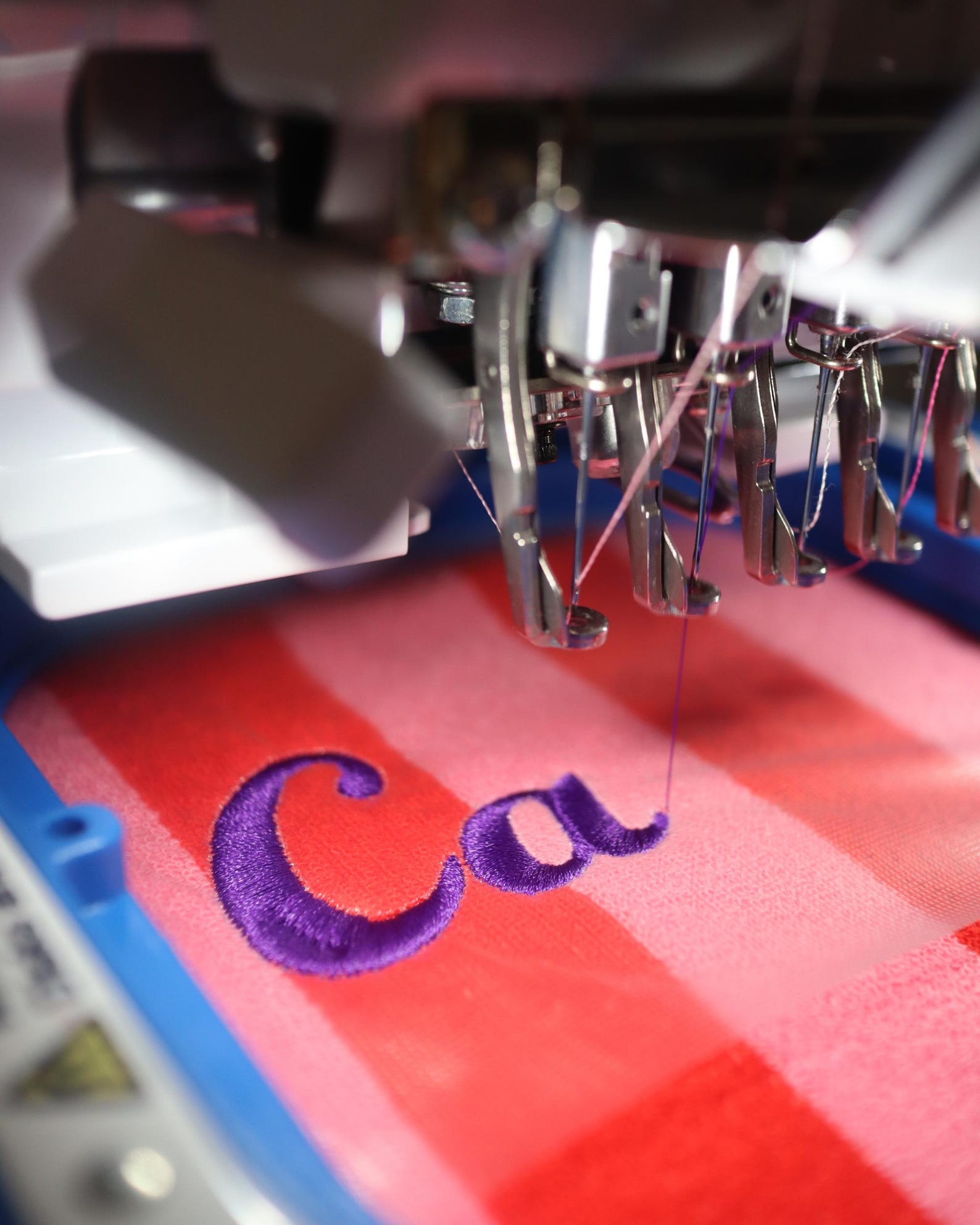 Custom Embroidered Makeup Bag- Personalized Terry Cloth Cosmetic Pouch ...