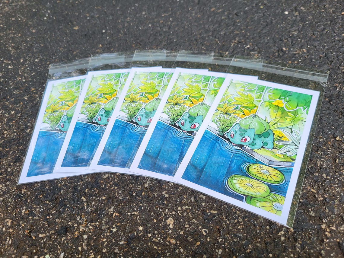 Original Bulbasaur (pokemon) Art Print - Etsy