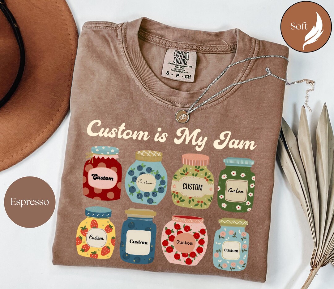 Custom Jam Shirt, Custom Word is My Jam, Custom Title is My Jam, Custom ...