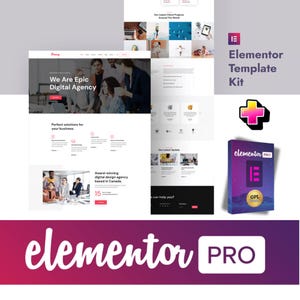 Elementor Pro GPL + Premium Templates Kit | Wordpress Page Builder ...
