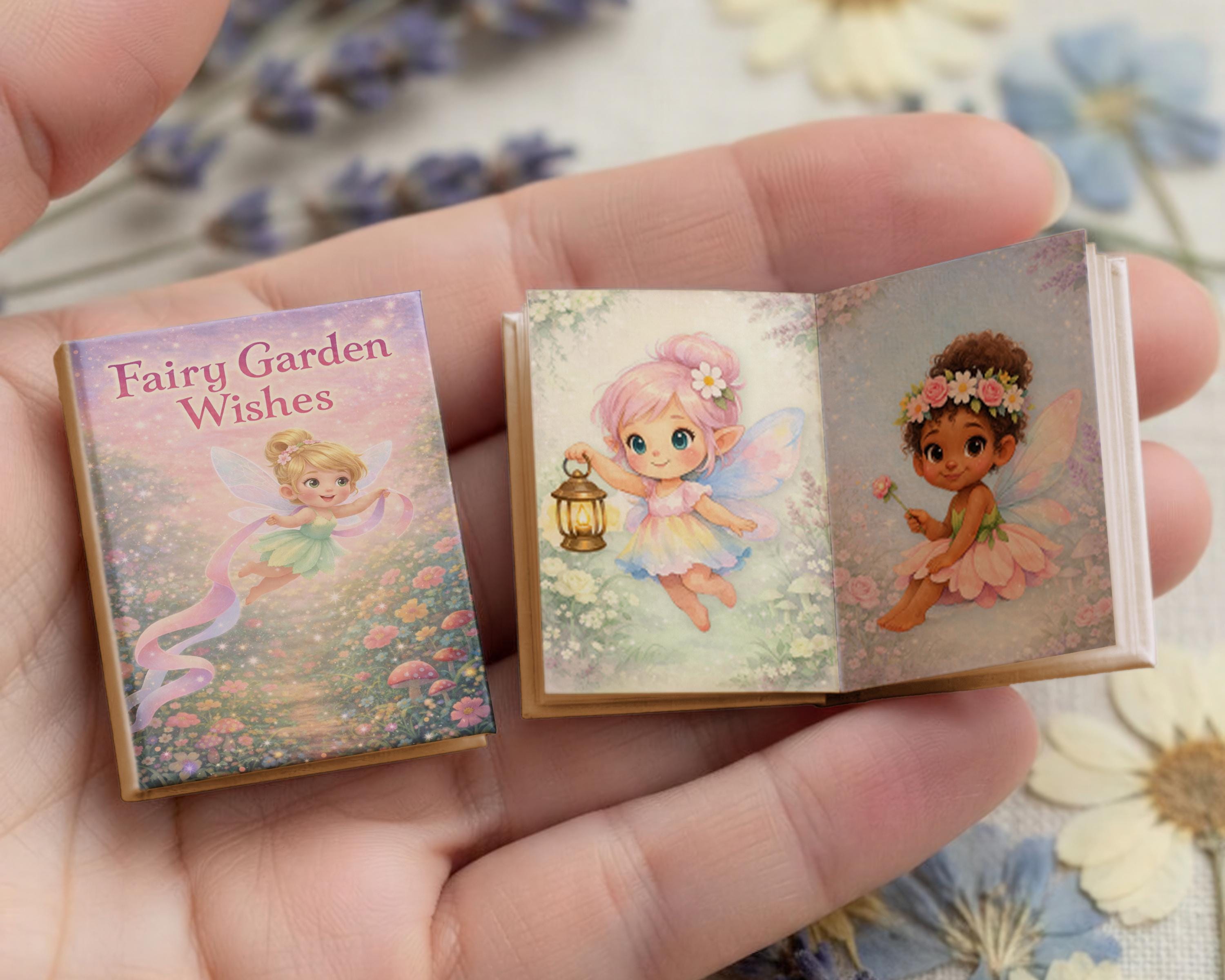 Little Enchanted Tales Mini Books Set of 4, Whimsical Junk Journal ...