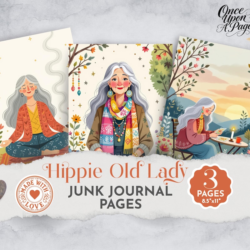 Free Old Woman Cartoon - Etsy