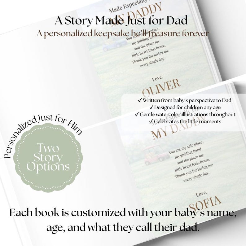 Custom Golf Book With Kids Name, Golf Lover Gift, Kids Golf Book, Gift ...