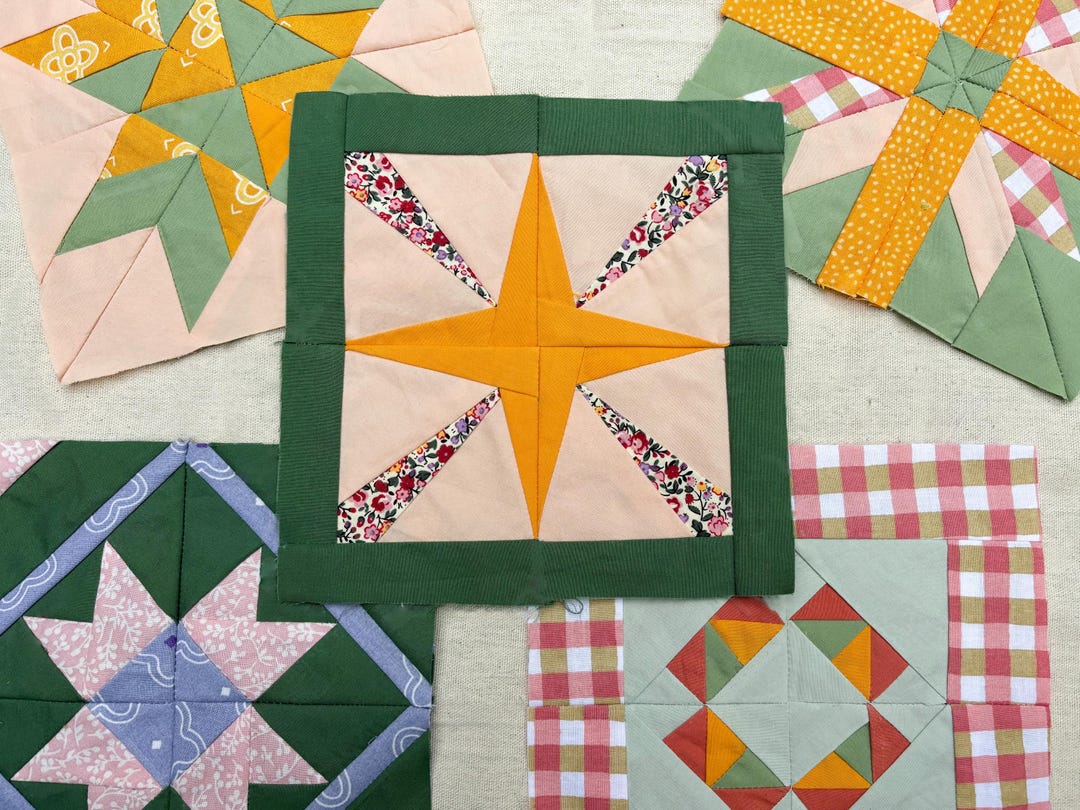 Quilt Block FPP Pattern Bundle: 5 Modern Designs (digital Download) - Etsy
