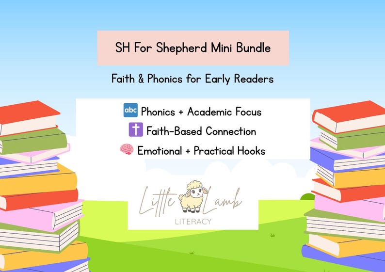 SH is for Shepherd-faith-based Phonics Bundle| Christian Preschool ...