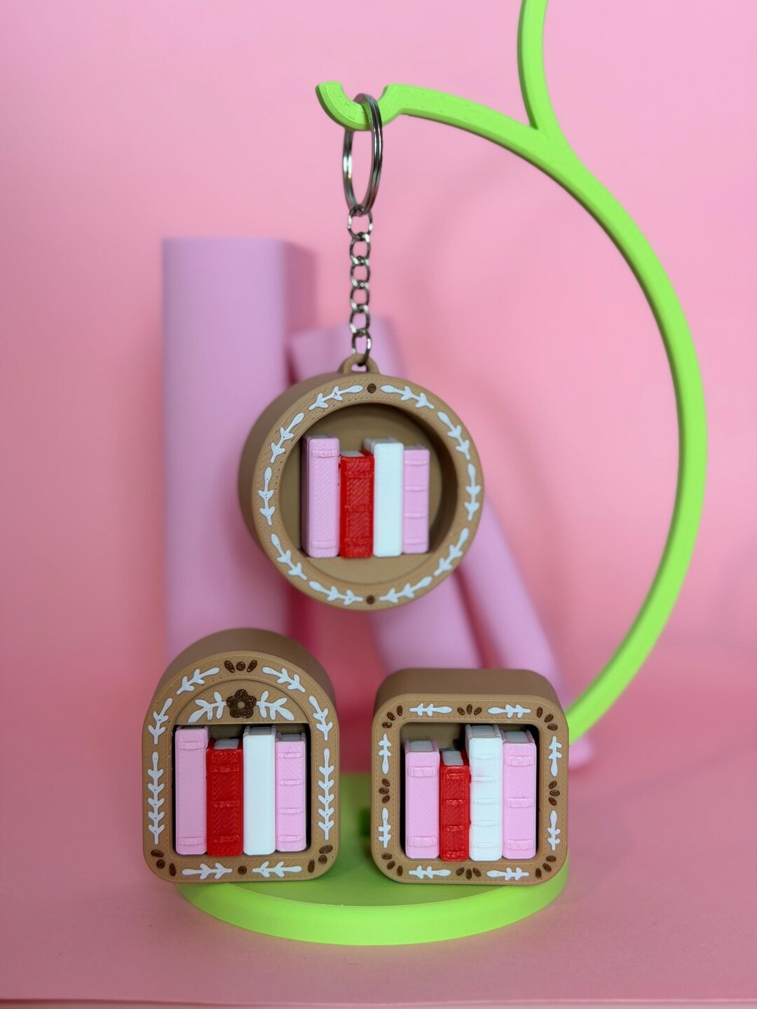 Mini Romance Book Nook Fidget Clicker - Etsy