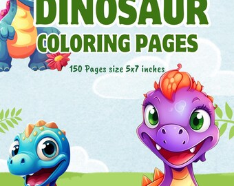 100 Dinosaurs Coloring Pages, Dinosaur Coloring Pages for Kids ...