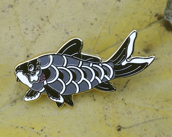 Coelacanth Enamel Pin Cute Fish Lapel Pin for Fish Lovers FINAL RUN - Etsy