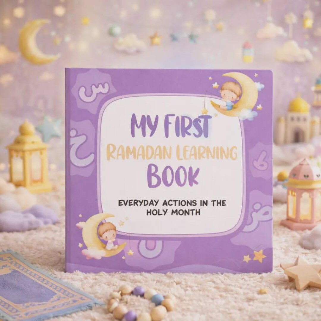 My First Ramadan Learning Book: Islamic Kids Book, Ages 0-6 - Etsy