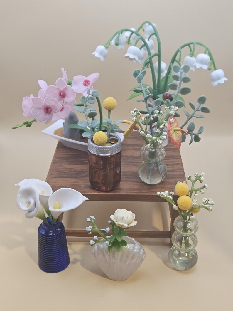 Miniverse Flowers: Tiny, Realistic Blooms for Miniature Scenes - Etsy