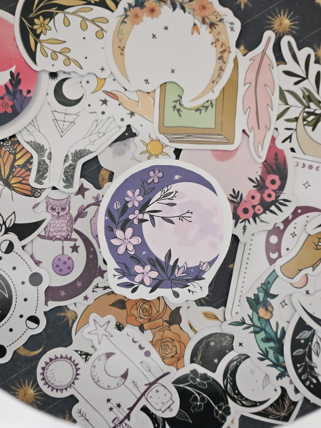 Lunar Stickers/ Mystery Pack/ Moon Stickers/ Decal - Etsy