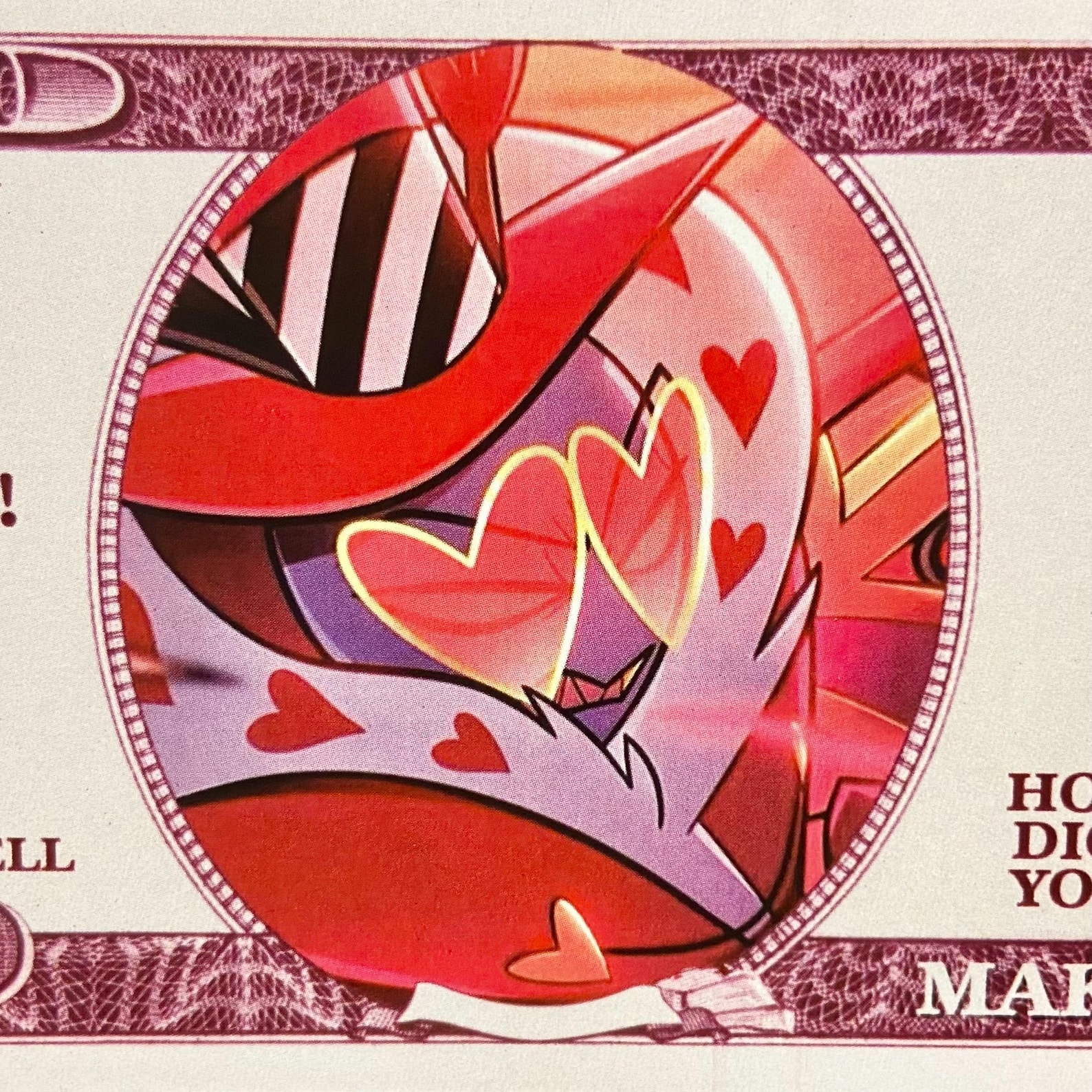 Hazbin Hotel B-grade Vox & Valentino 6” Fan Made Collectible Voxtek ...
