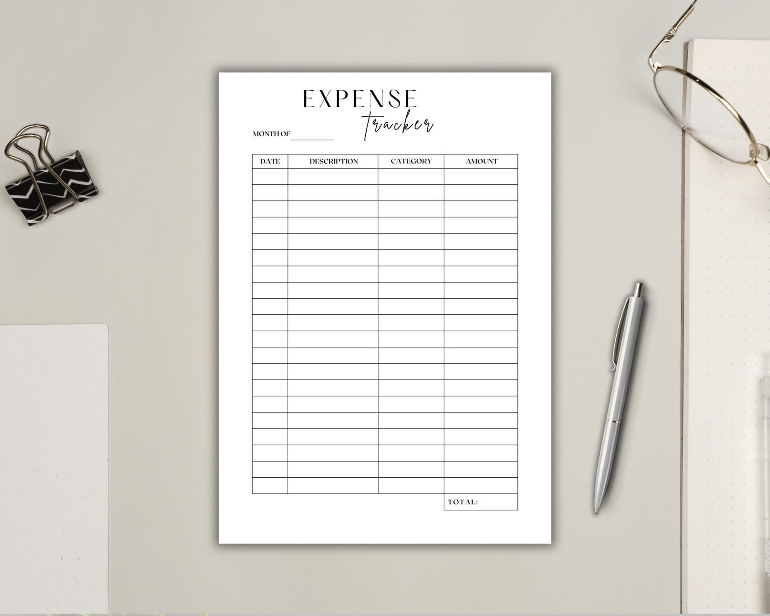 Gift Expense Tracker | Expense Tracker Spreadsheet | Monthly Budget ...