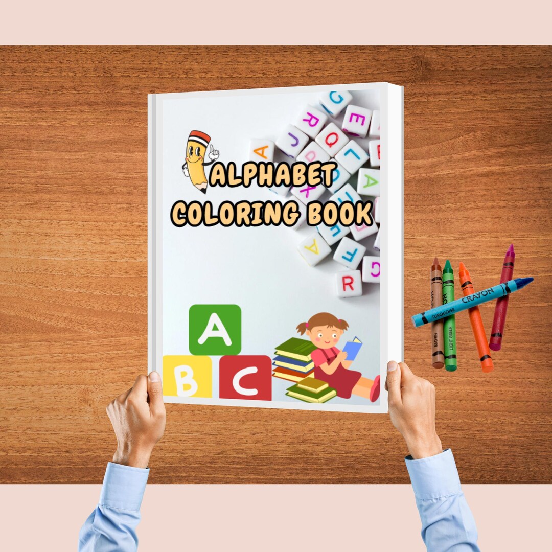Alphabet Tracing & Coloring Book for Kids | A–Z Printable Letter ...