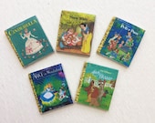 Miniature Childrens Books Set Number 3 in One Twelfth | Etsy