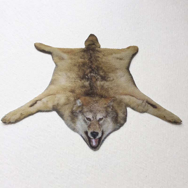 Wolf Skin Rug - Etsy