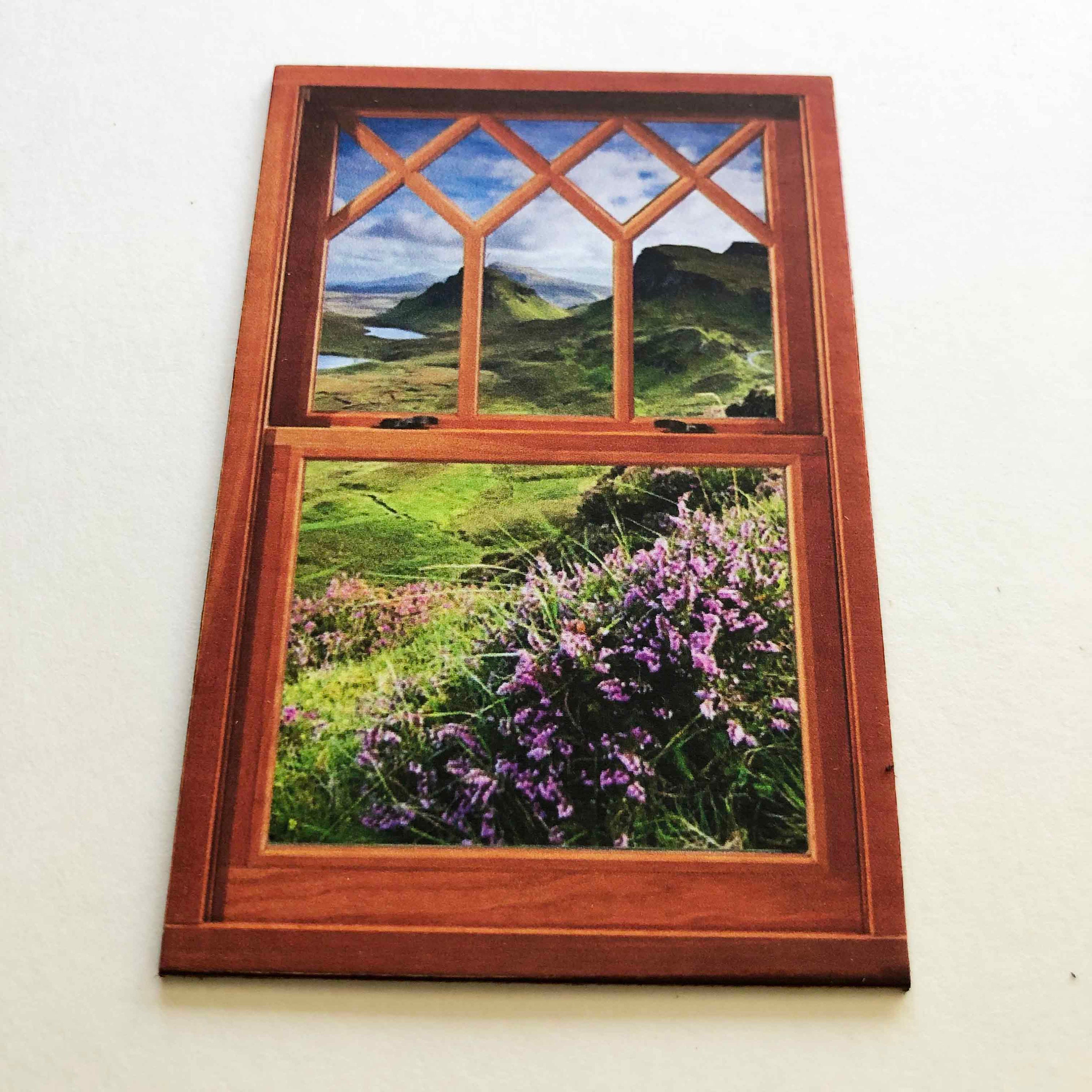 Miniature PAPER Windows With Views of Scottish and English | Etsy