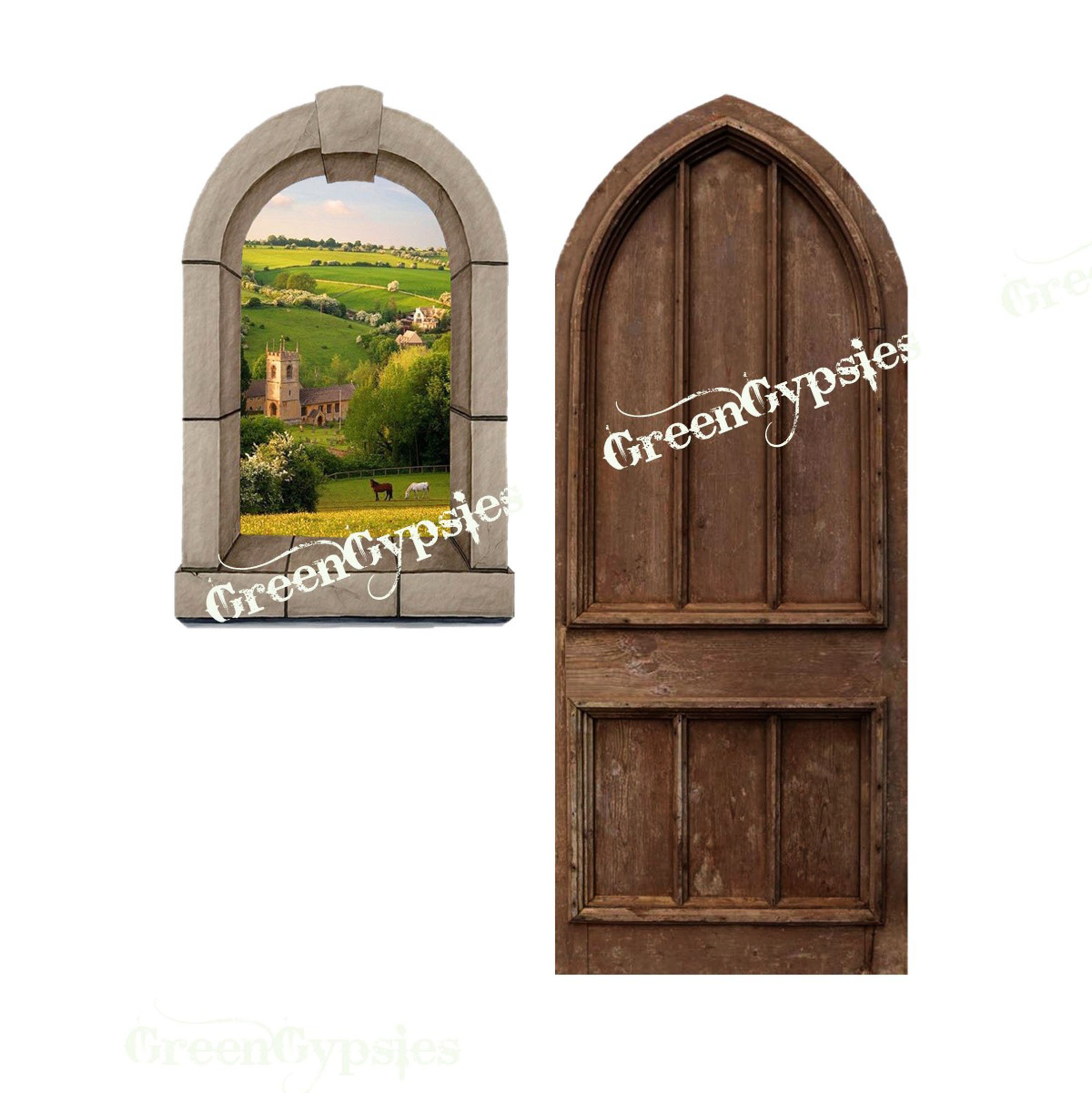 Gothic Castle Decor DIY Printable Props 9 Pieces in 1:12 Scale - Etsy