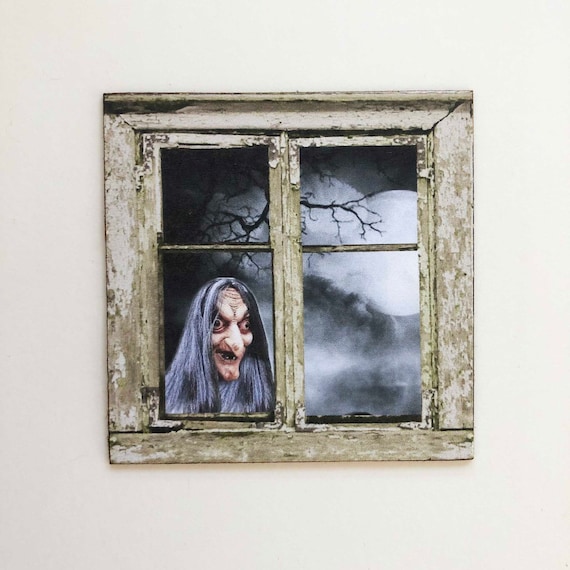 Scary Faces In The Window