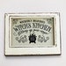 Miniature Window Framed Signs Fortune Teller or Witch's Kitchen - Etsy