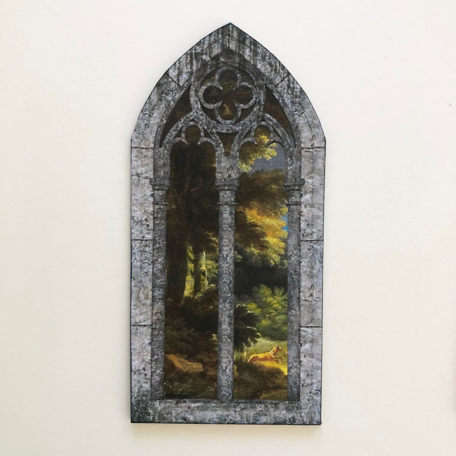 Gothic Castle Windows With Views Set Number TWO Paper - Etsy
