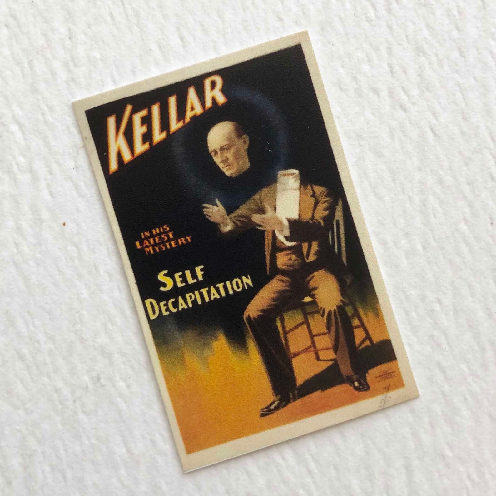 Magician Posters in 1:12 Scale Miniature Set of Five Houdini - Etsy