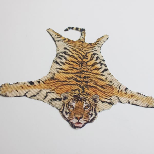 Tiger Rug - Etsy