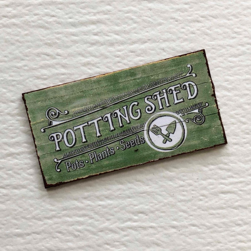 Potting Shed Sign - Etsy