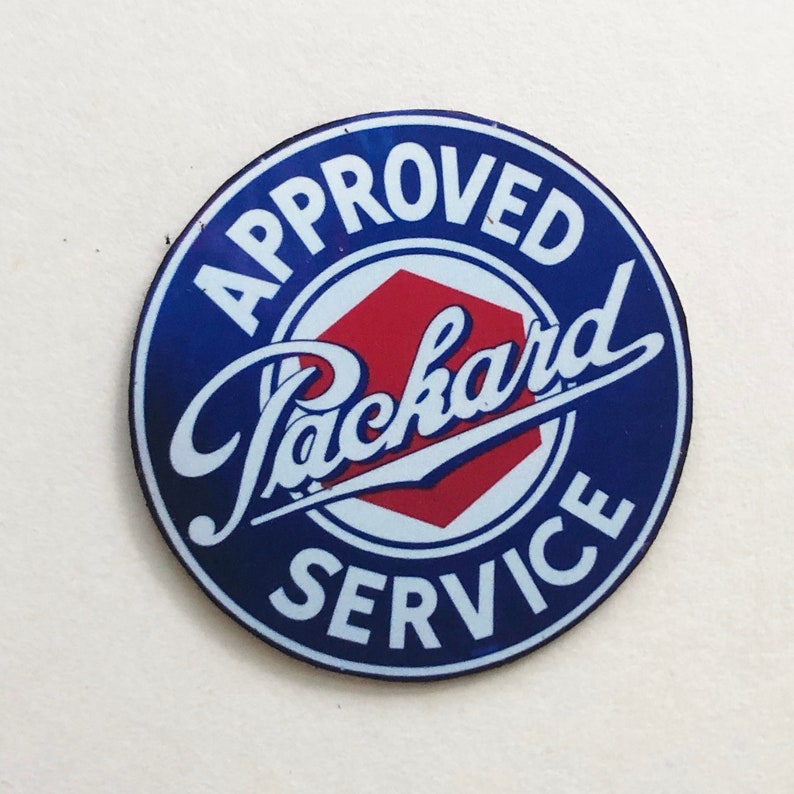 Miniature PAPER Reproduction Vintage Automotive Signs Packard | Etsy