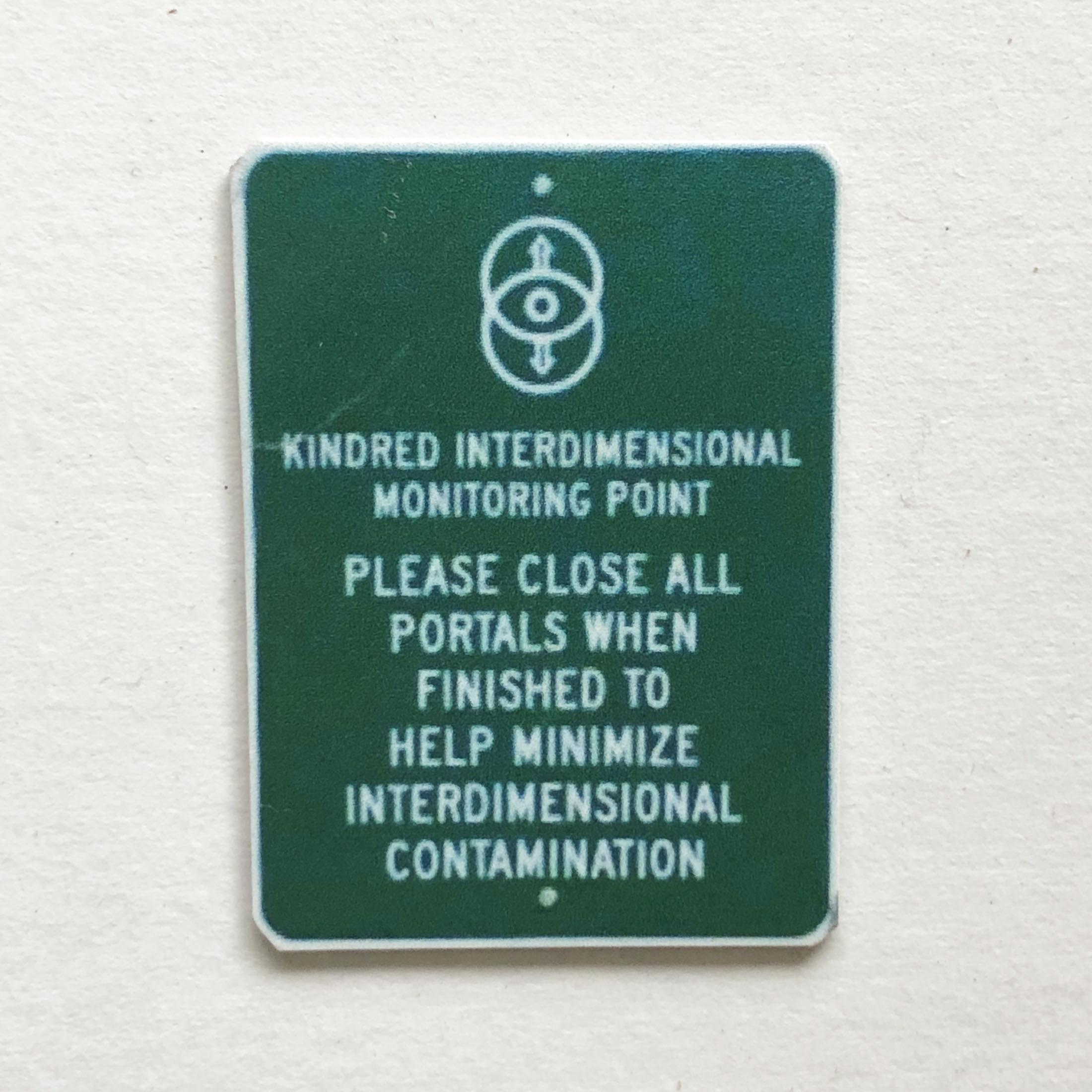 Unusual Miniature Signs for Time Travel and Interdimensional - Etsy ...