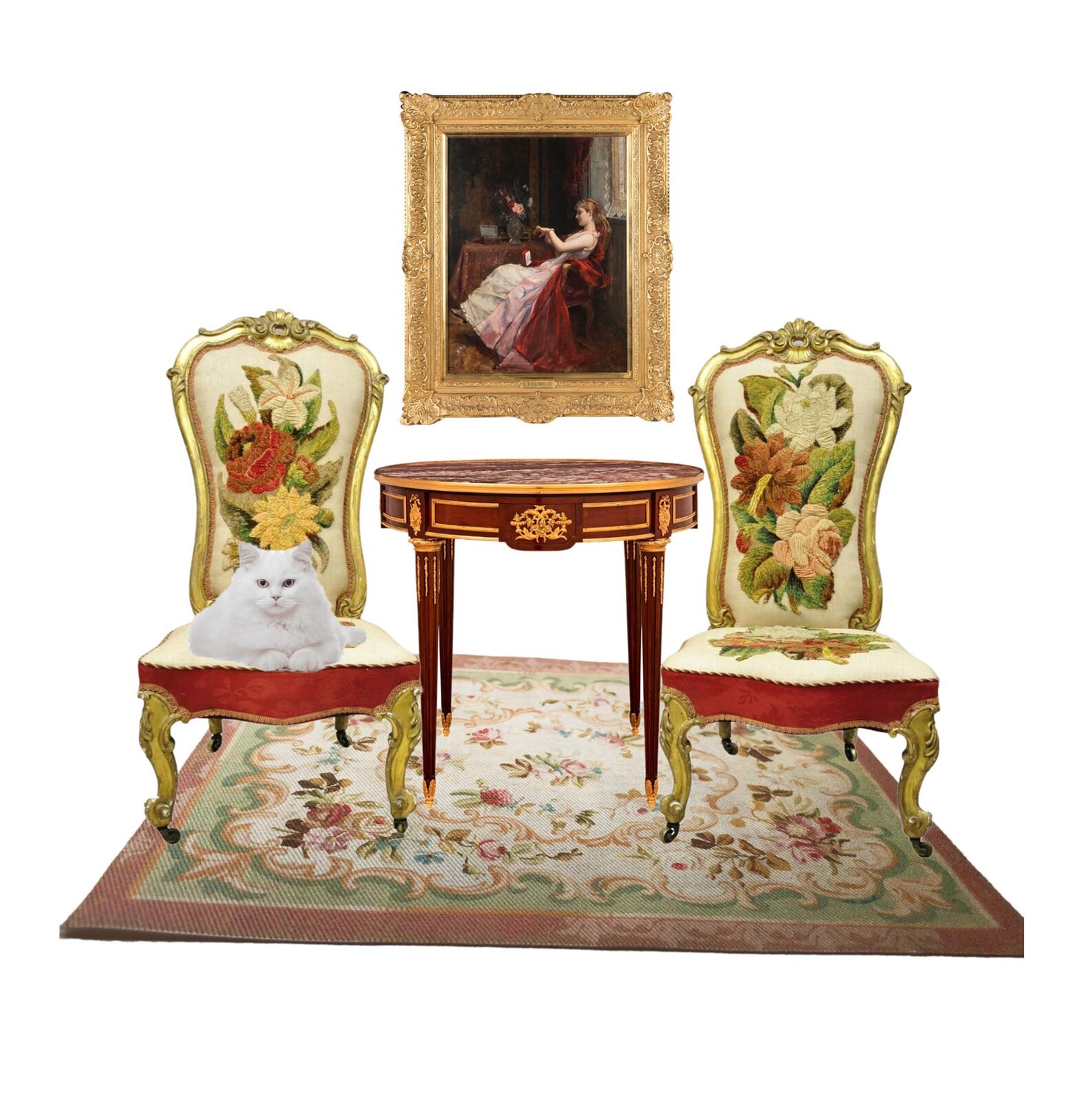 La Belle Epoque French Decor DIY Printable Props 12 Pieces in 1:12 ...