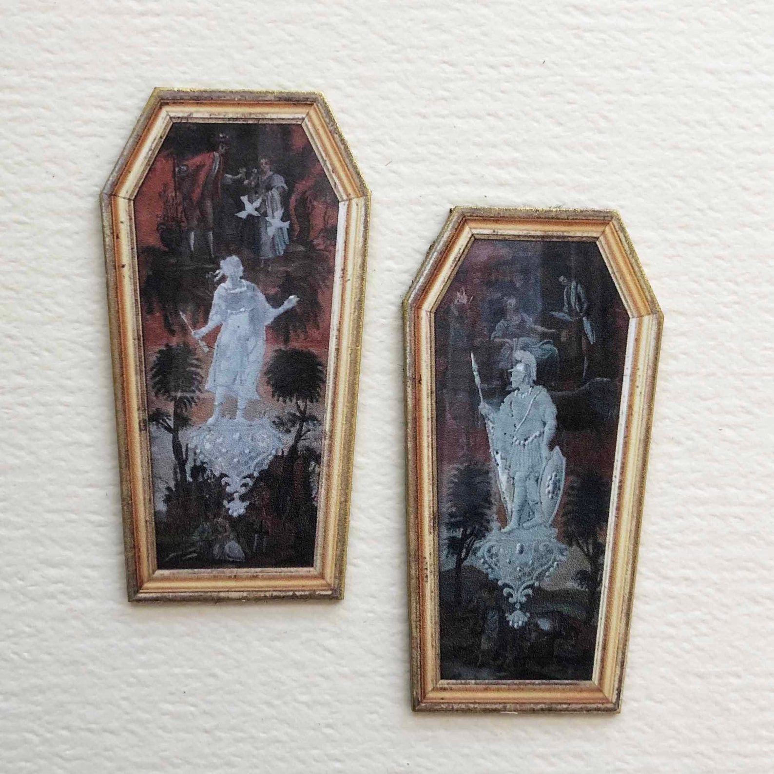 Scale Miniature Paper Reproduction Props of Antique Venetian - Etsy