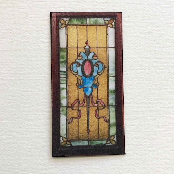Miniature Stained Glass Windows - Etsy