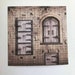 Miniature Faux Paper Morgue Wall Background With Images of Body Drawers ...