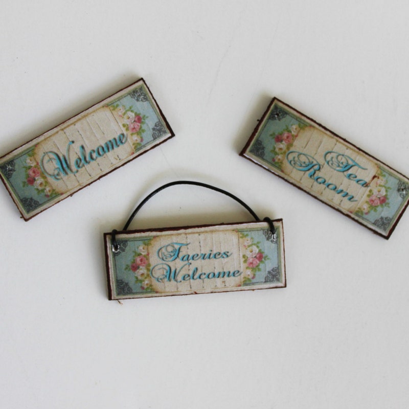 Dollhouse Sign - Etsy