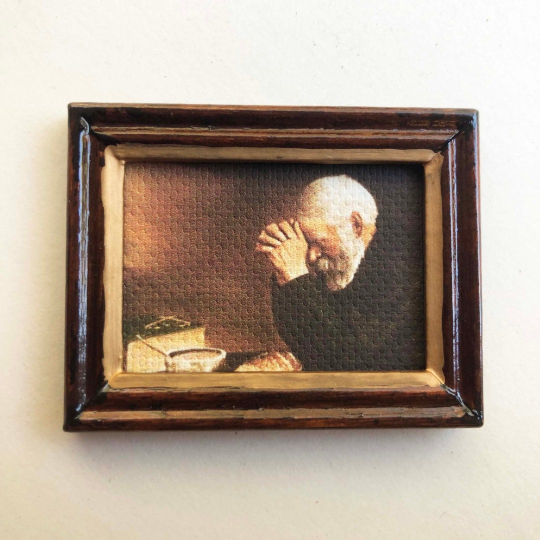 Dollhouse Miniature "grace" by Eric Enstrom in Choice of Frame Style - Etsy