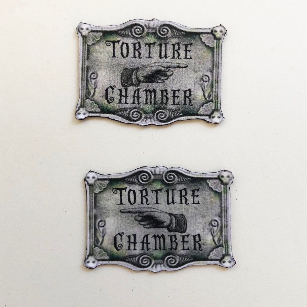 Last Stop Cemetery 1:12 Scale Graveyard PAPER Miniature Sign Spooky ...