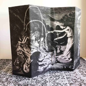 Sorceress With Demons and Familiars Miniature Dollhouse Room Screen ...