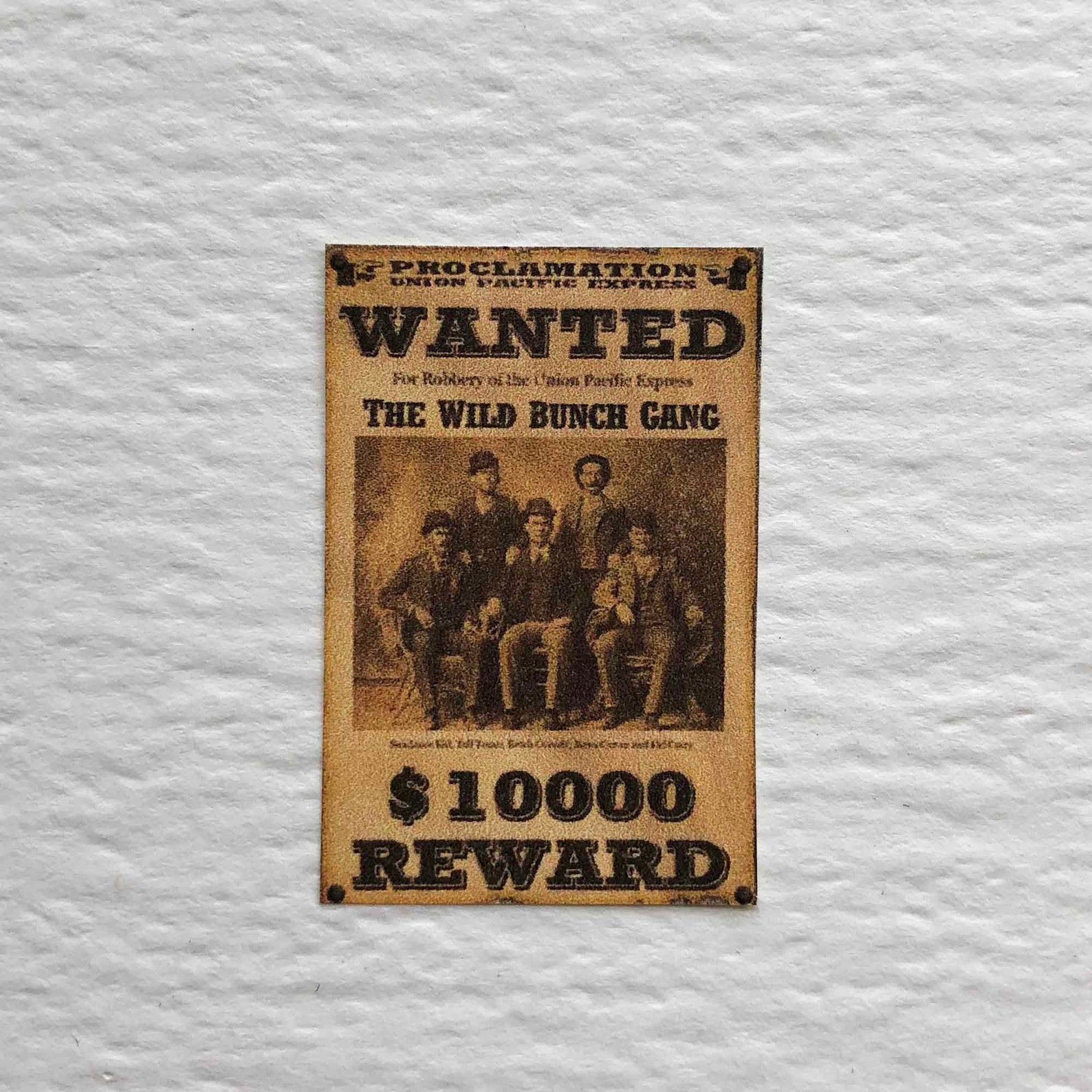 Miniature Set of 5 Old Wild West Wanted Posters Belle Starr | Etsy