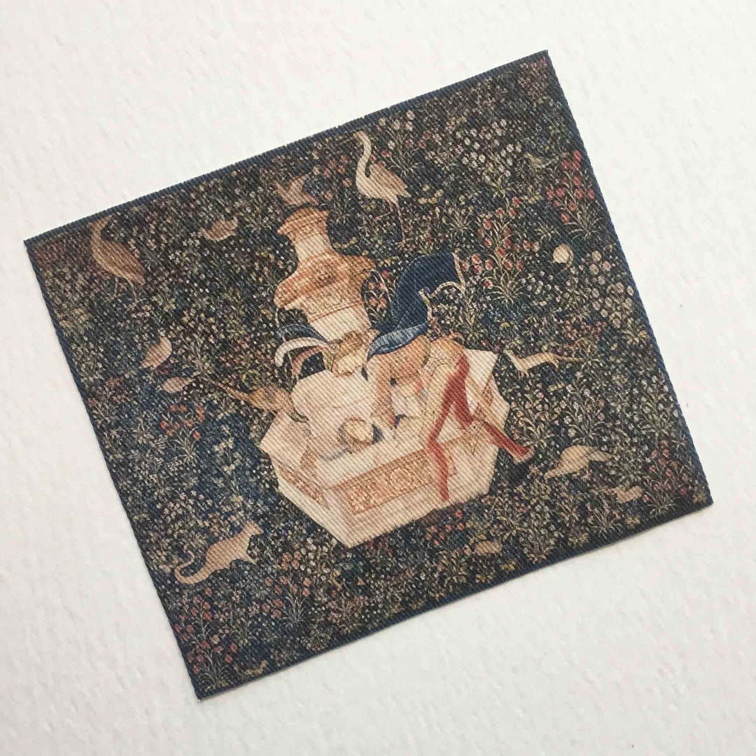 Miniature Medieval Tapestry of Narcissus in 1:24 or Dollhouse Scales - Etsy