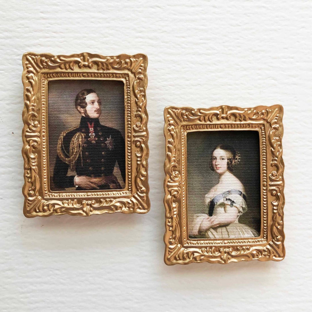 Miniature Portraits of Queen Victoria or Prince Albert - Etsy