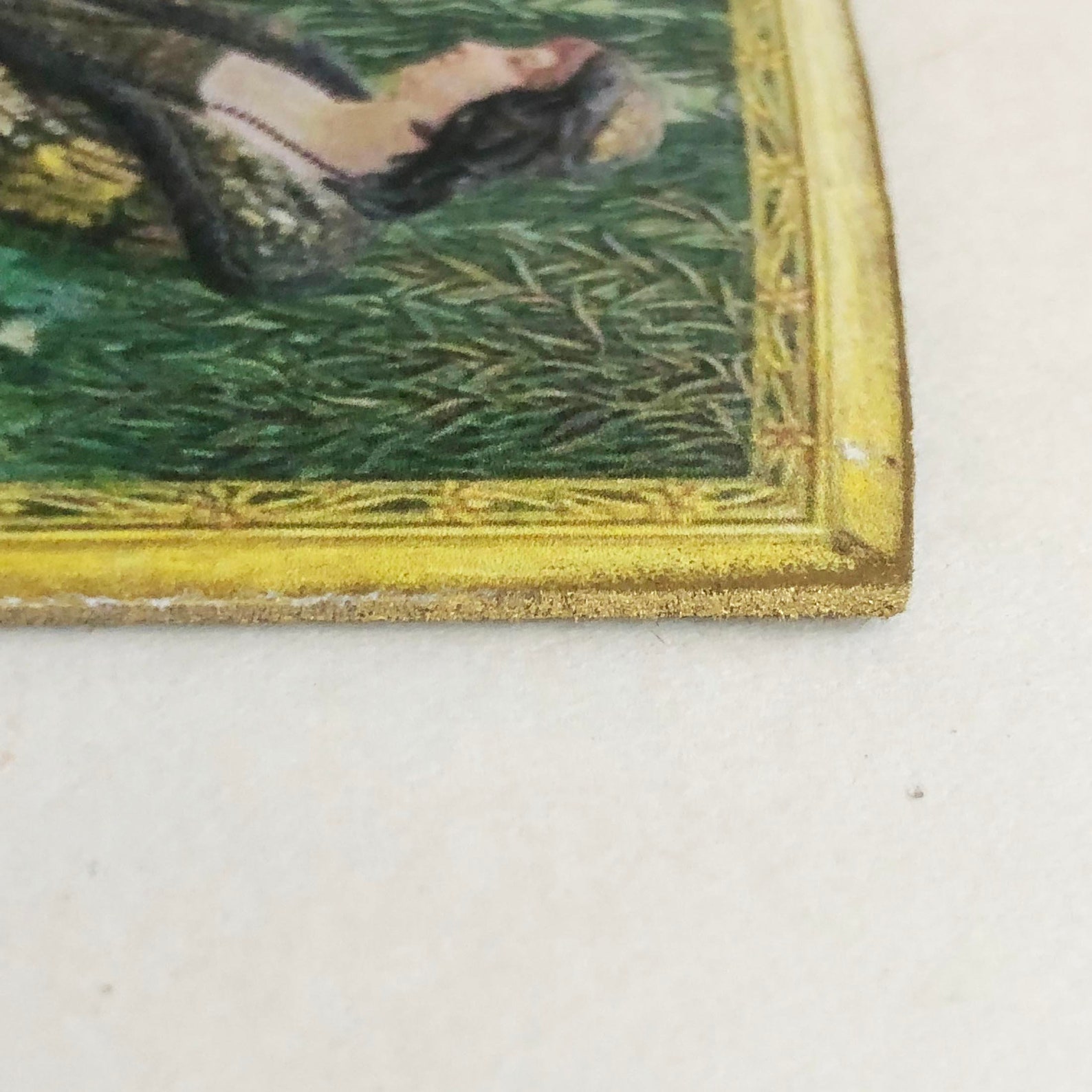 Miniature PAPER Reproduction of 1910 Art Nouveau Wall Panel - Etsy