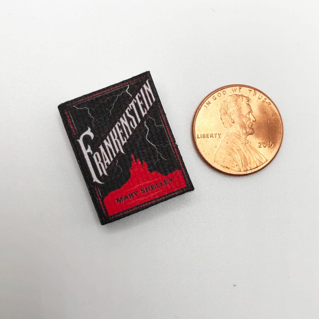 Miniature Book Frankenstein in 1:12 Scale for Dollhouse - Etsy