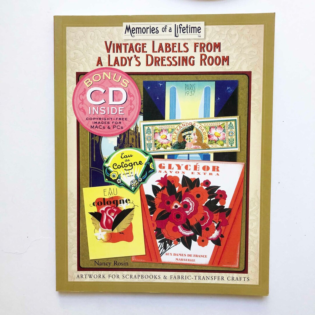Memories of a Lifetime: Vintage Labels From a Lady's Dressing Room - Etsy