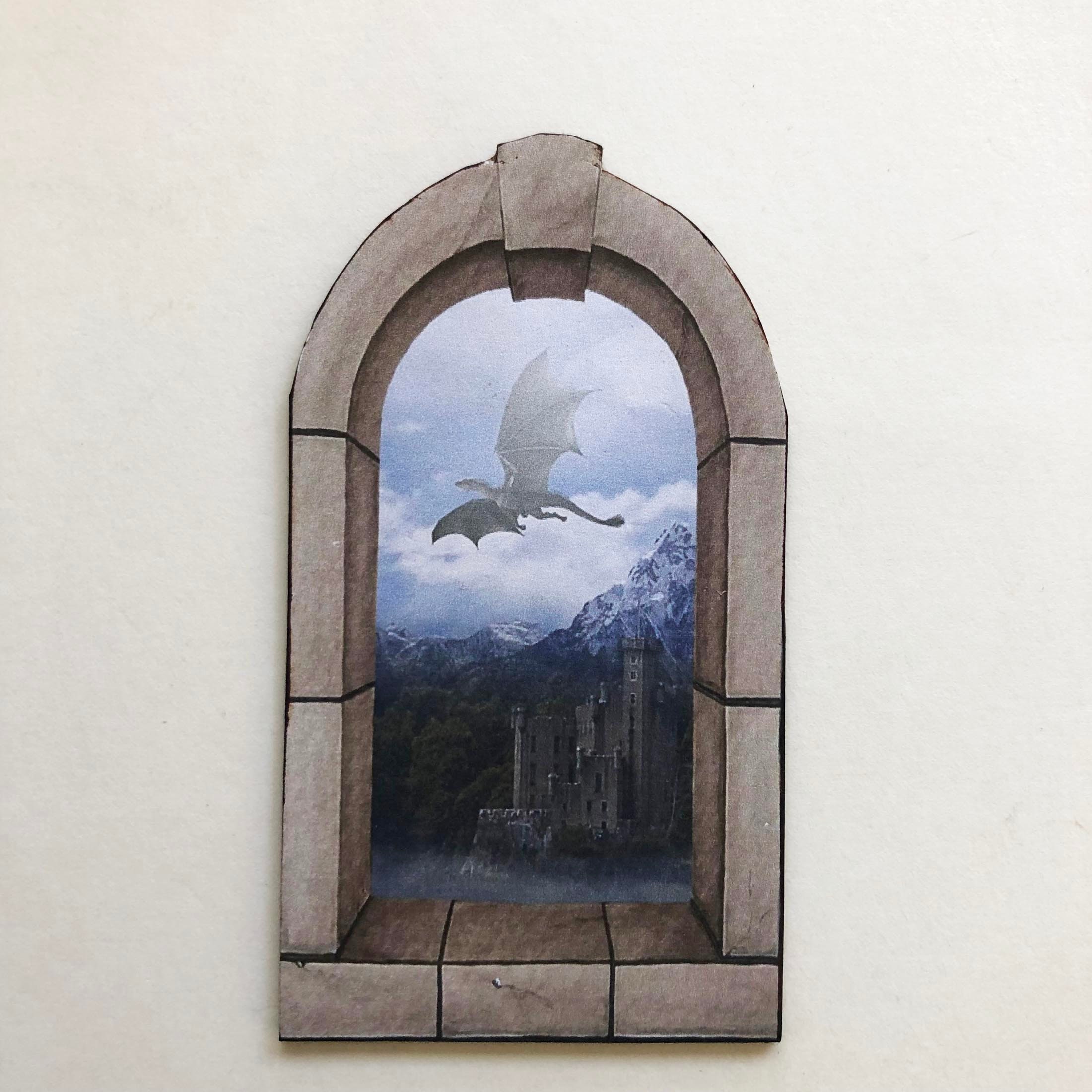 Art & Collectibles Dolls & Miniatures Faux Miniature Arched Castle ...