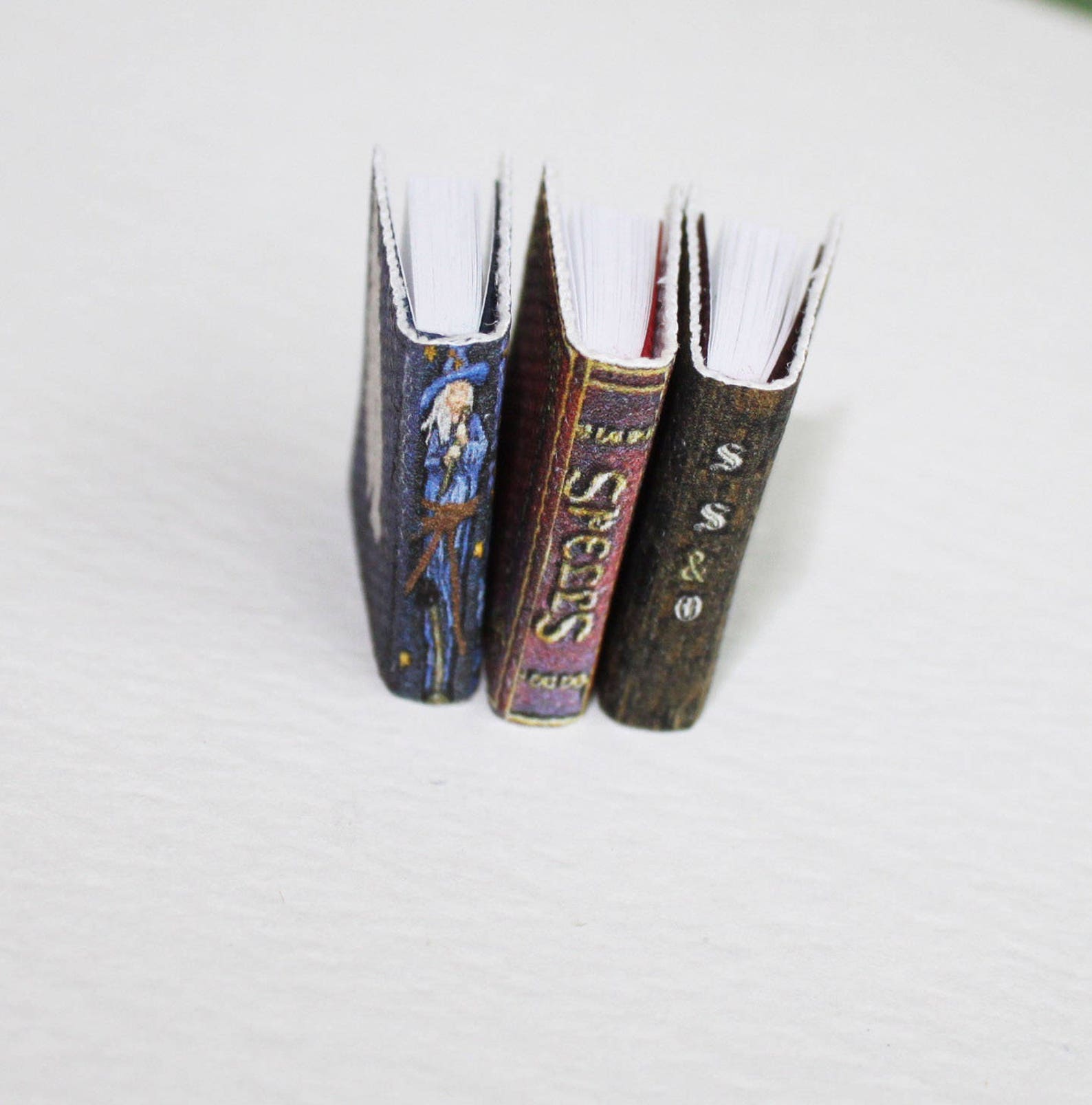 Miniature Witchcraft Book Three Piece Set of Witch Spells - Etsy