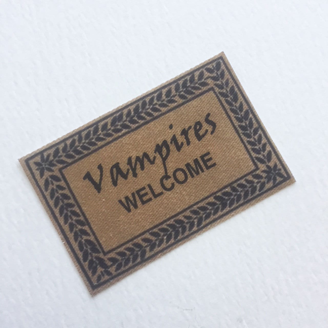 Spooky Miniature Vampires Welcome Doormat in Three Sizes | Etsy